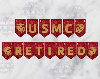 Usmc Banner | Etsy