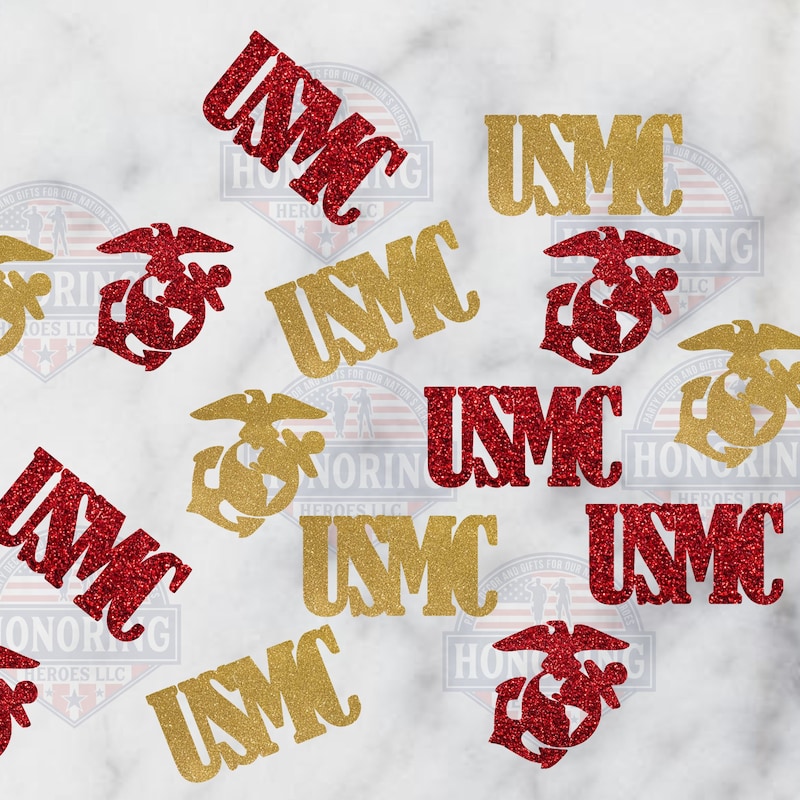 Marine Corps Party Decor for Tables - Etsy