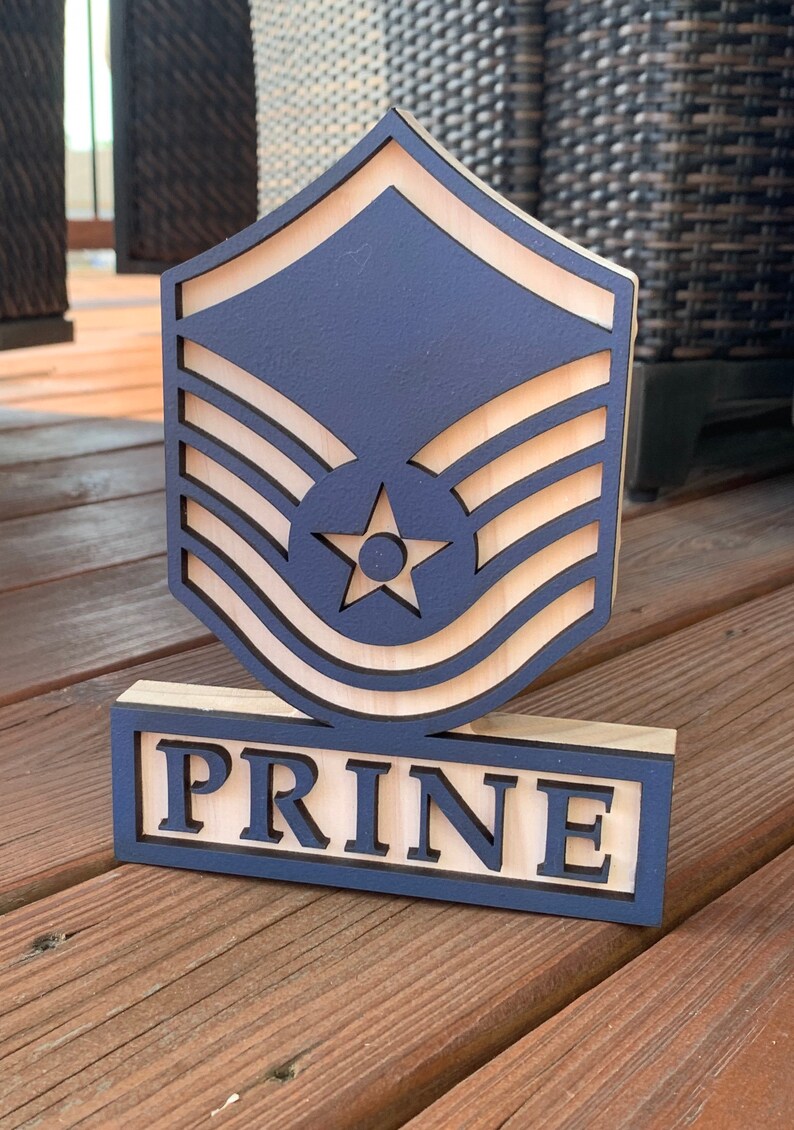 Air Force Rank Self Standing Name Plate Etsy Air Force Rank Self Standing Name Plate Etsy