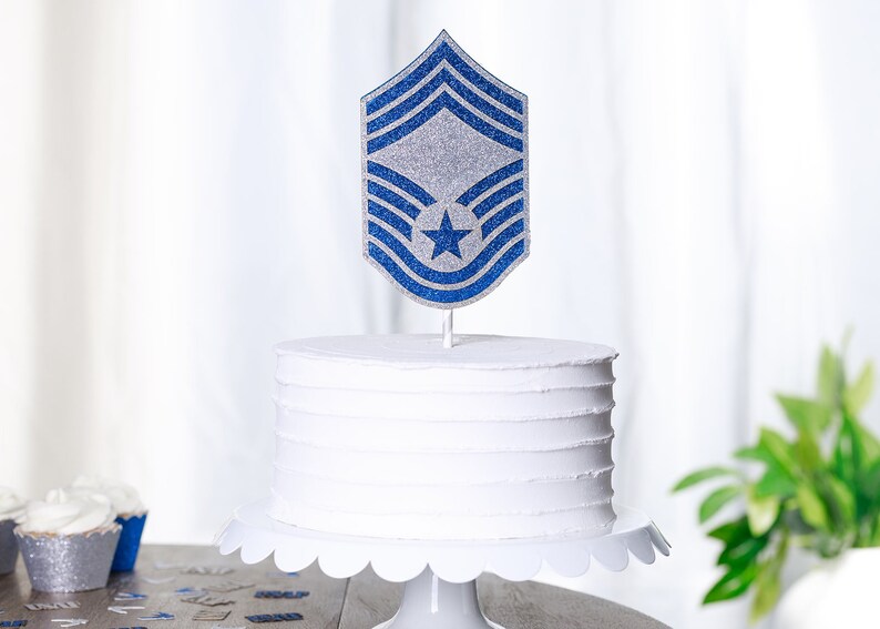 Air Force Enlisted Rank Cake Topper and Centerpiece USAF - Etsy