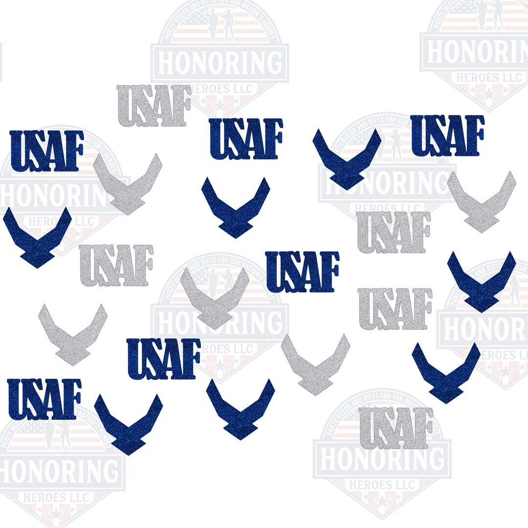 USAF Air Force Confetti - Etsy Ireland