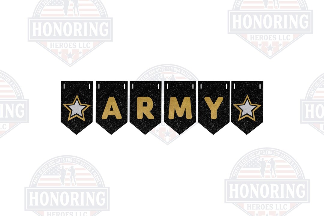 ARMY Banner - Etsy
