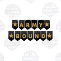 Army Bound Yard Sign Army Gift Army Graduation BCT Army Sign Army Yard ...