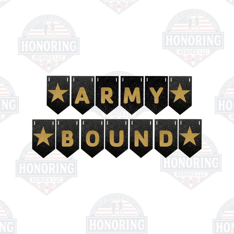 Army Banner - Etsy