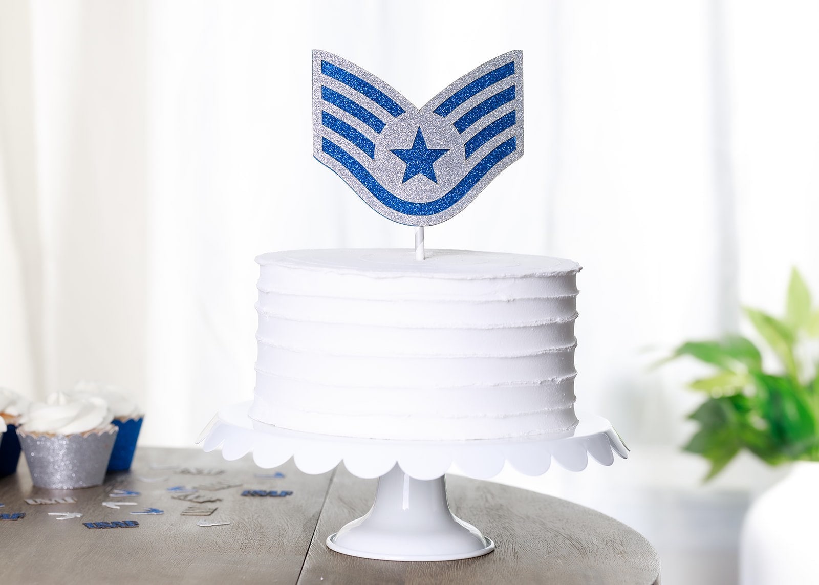 Air Force Enlisted Rank Cake Topper and Centerpiece USAF | Etsy