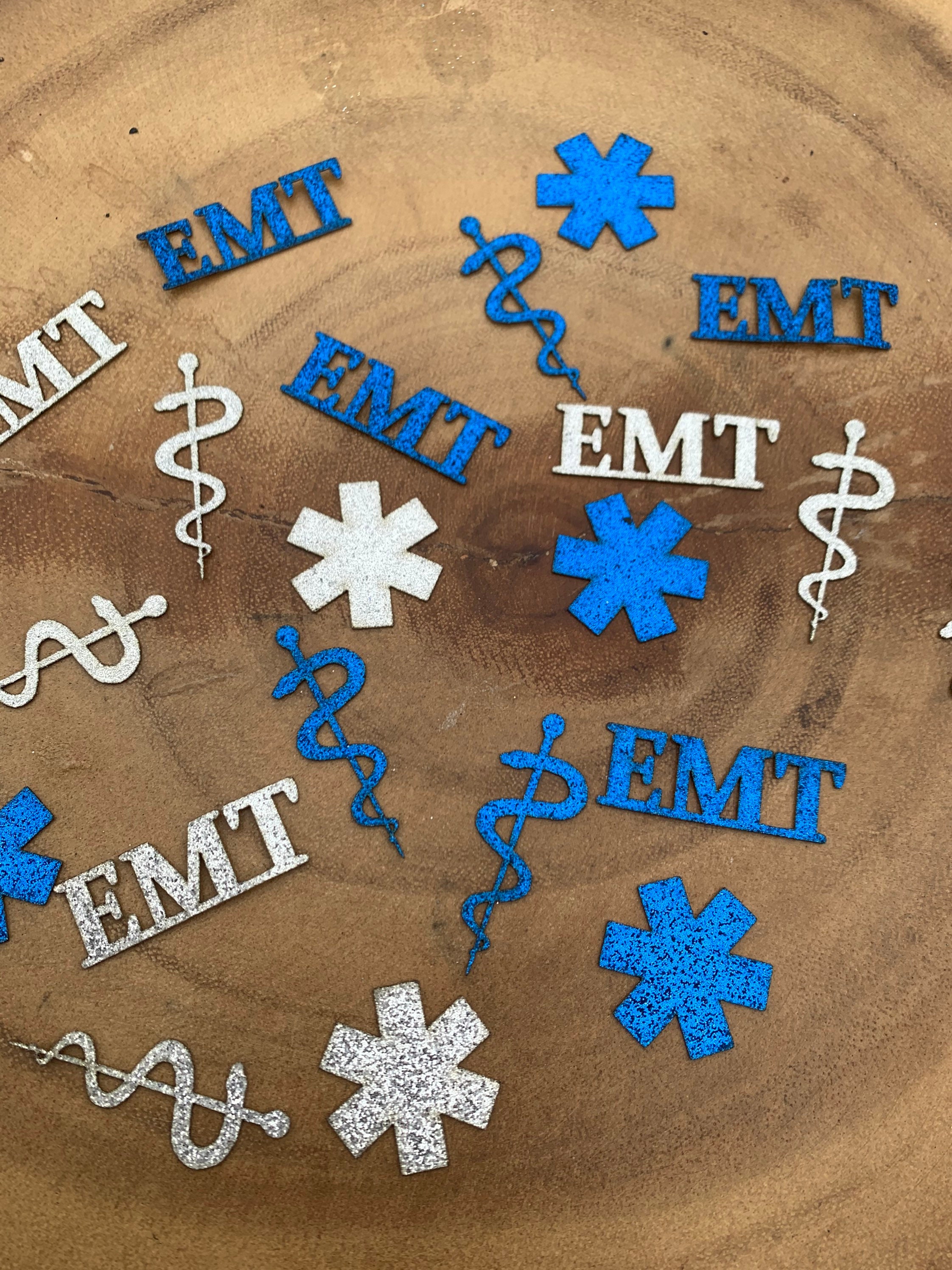 EMT Medic Confetti. EMT Party Confetti Pieces - Etsy