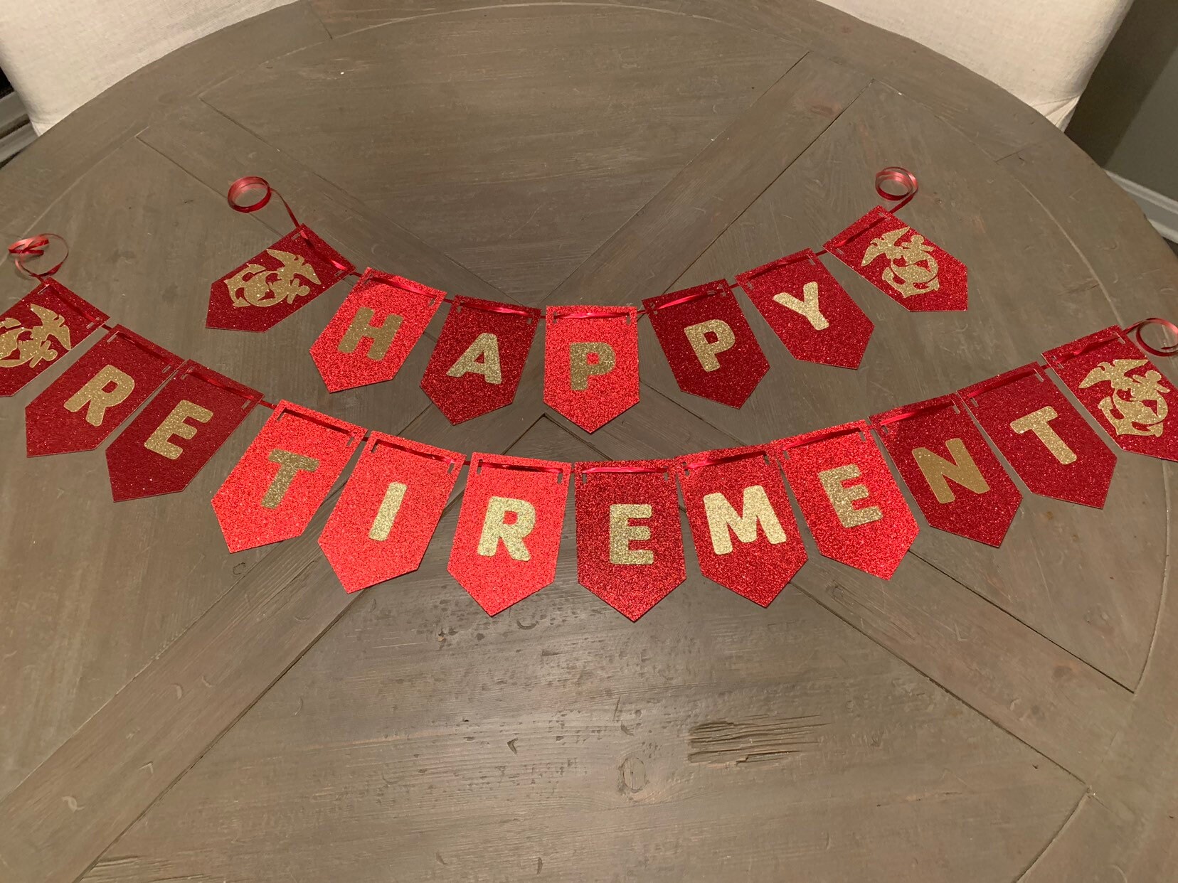 USMC Happy Retirement | Etsy