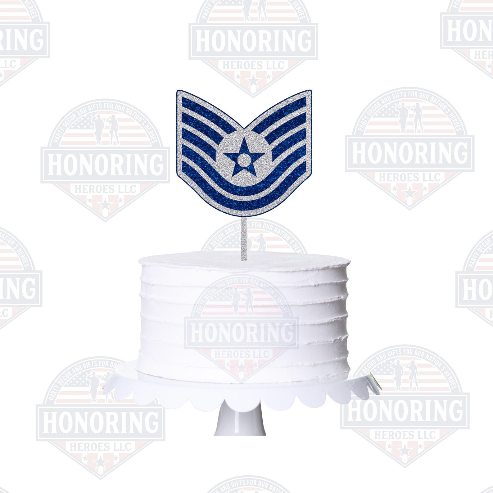 Air Force Enlisted Rank Cake Topper and Centerpiece USAF - Etsy