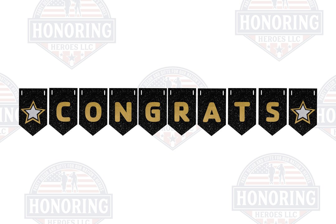 ARMY Congrats Banner United States ARMY Congrats Banner - Etsy