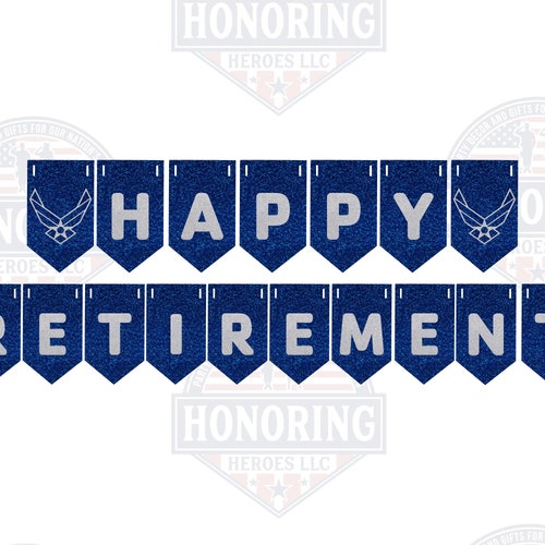 Air Force Retirement Sign Military Retirement Armed Forces - Etsy