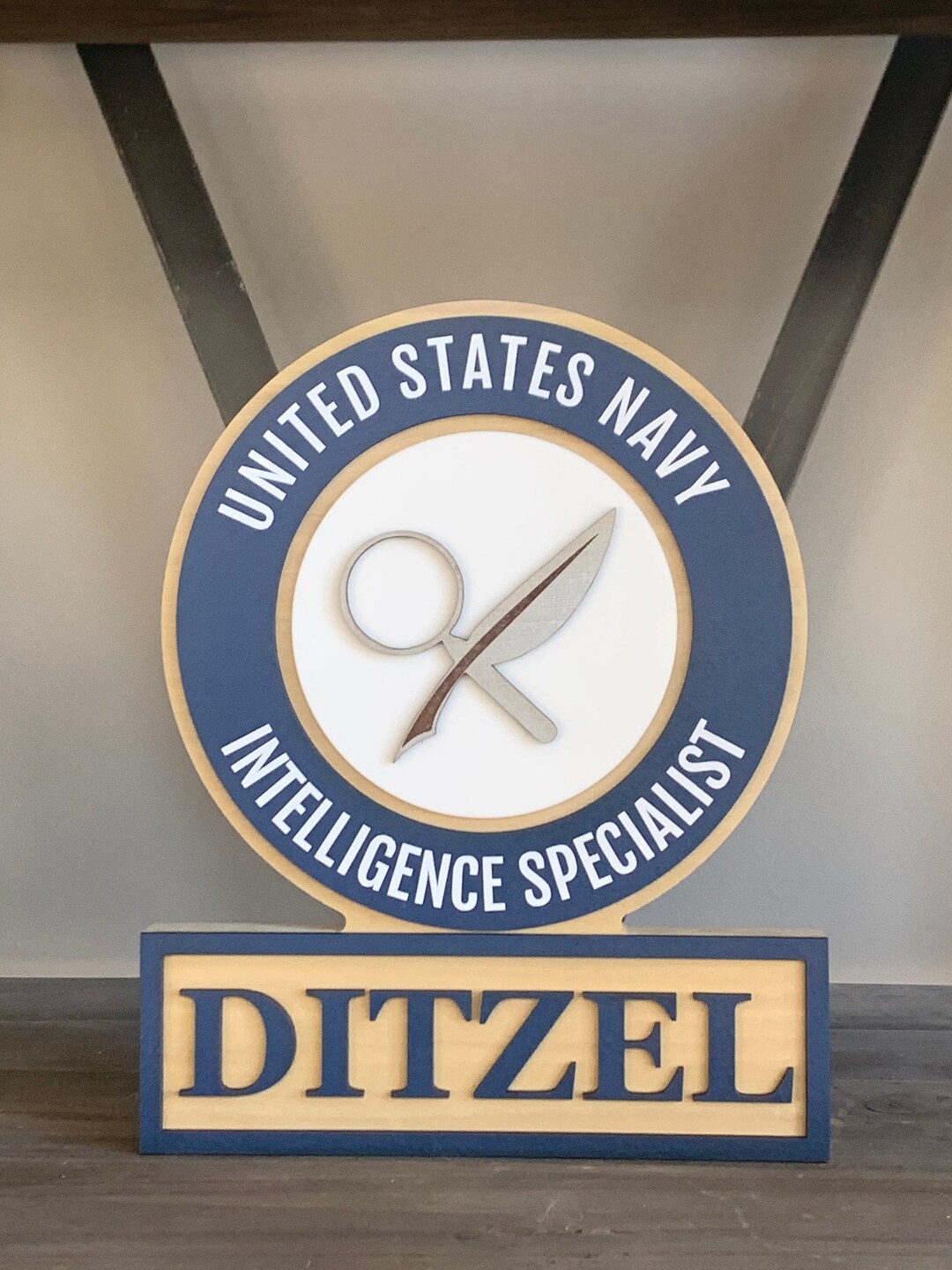 Navy MOS Rating Plaque - USN Plaque - Etsy