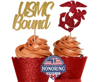 USMC With Emblem Cake Topper/centerpiece. Marine Corp Emblem - Etsy