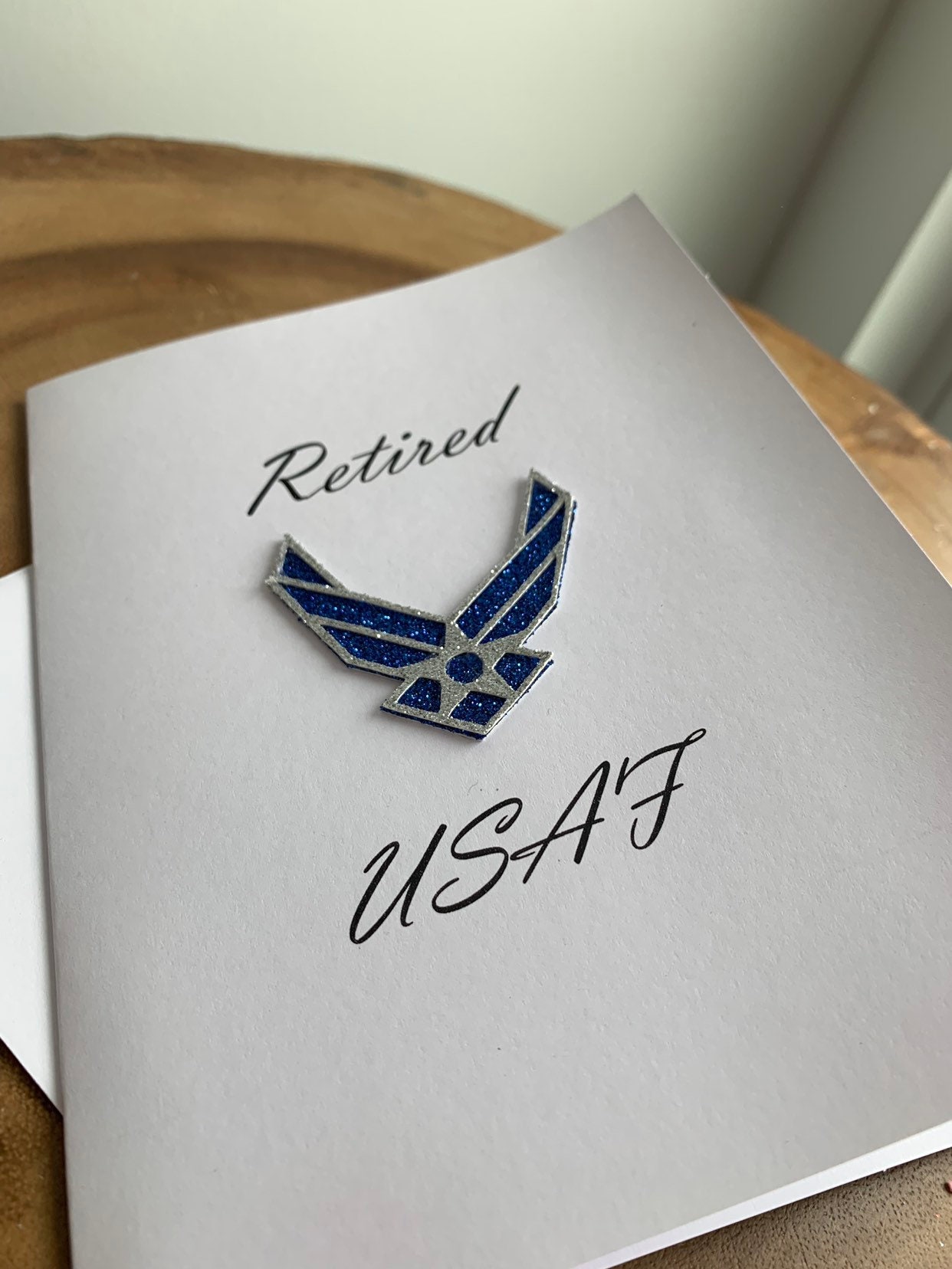 Retired USAF Greeting Card NO SHED! - Etsy