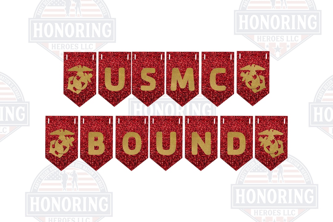 USMC Bound Banner - Etsy