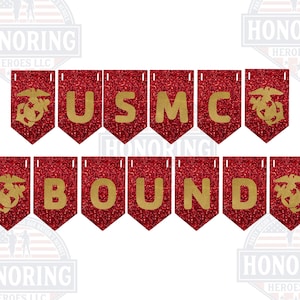 USMC Bound Banner - Etsy