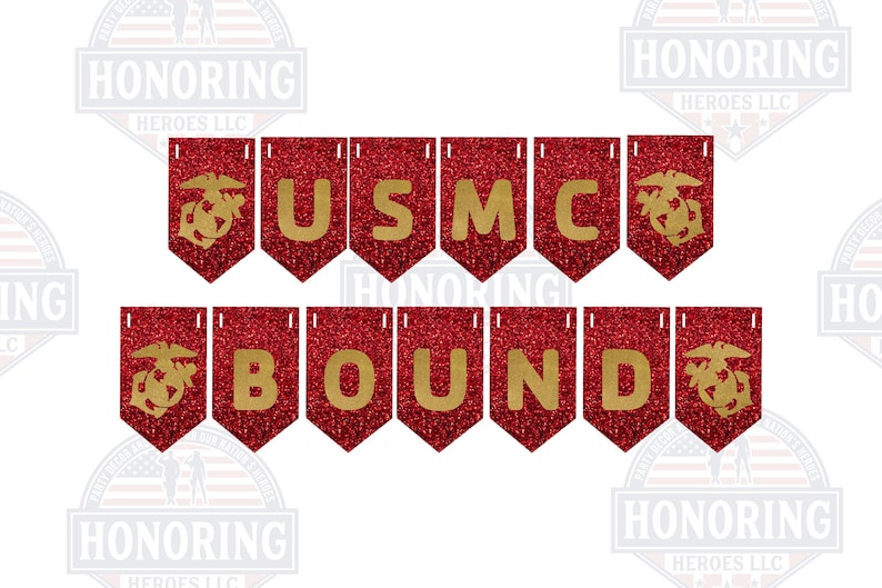 USMC Bound Banner - Etsy