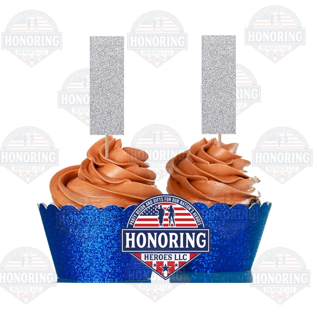 Navy Lieutenant Junior Grade Emblem Cupcake Toppers - Etsy