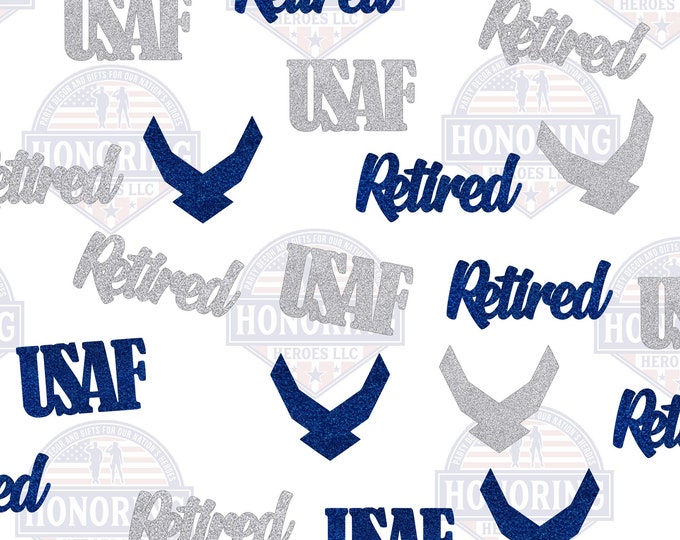 Air Force Retired Logo Cake Topper/centerpiece. - Etsy