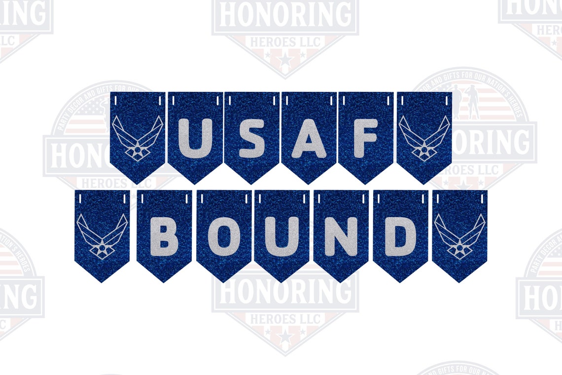 USAF Bound Banner - Etsy