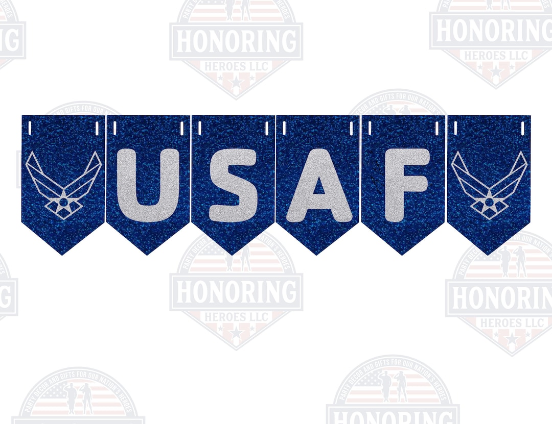 USAF Banner - United States Air Force Banner - Etsy