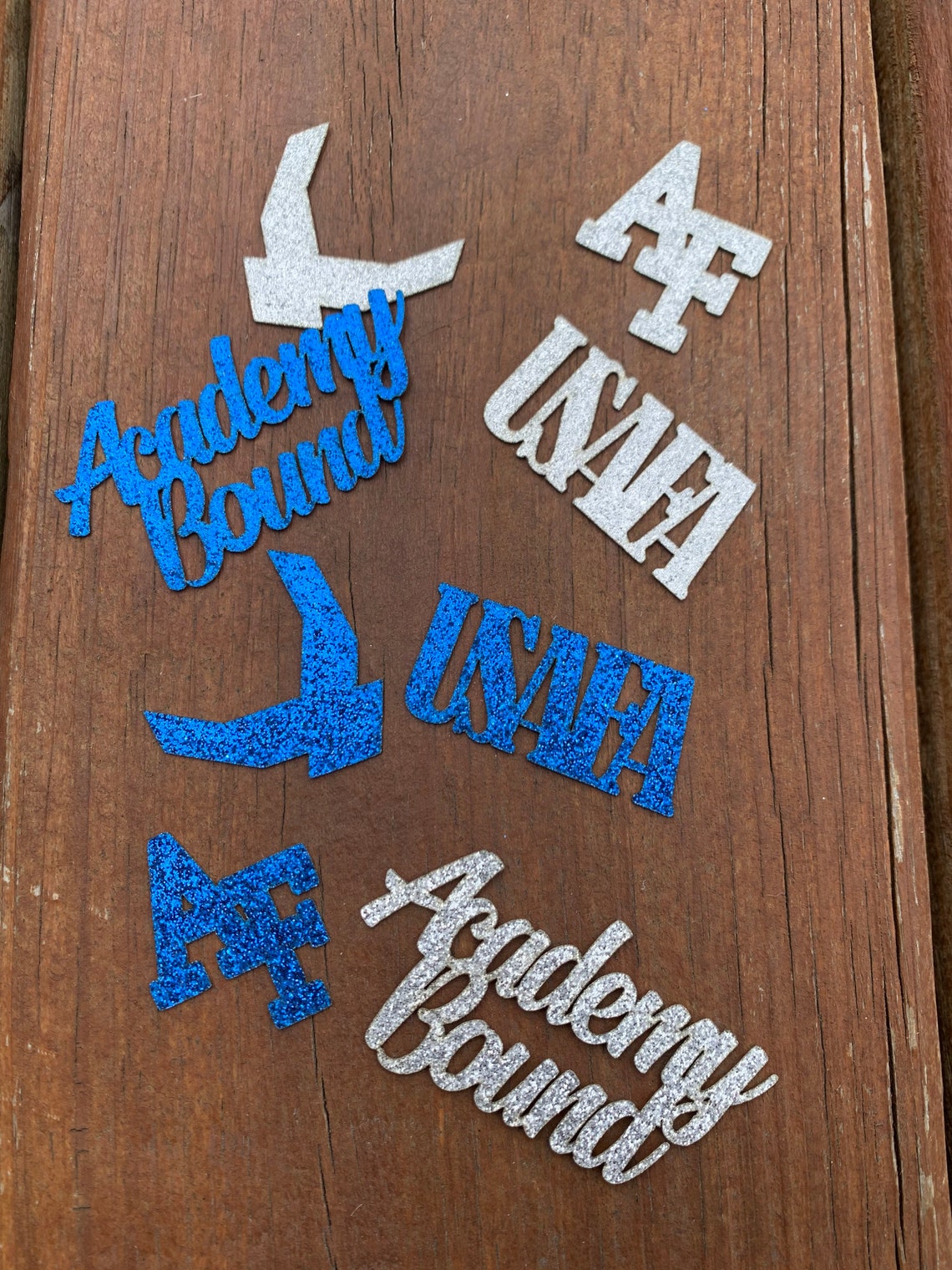 USAFA Air Force Academy Bound Confetti - 50 Pcs. NO SHED! - Etsy