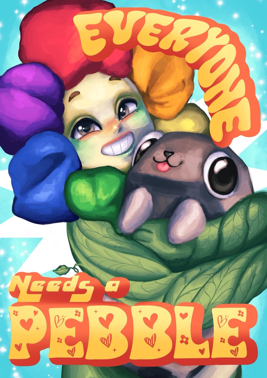 Dandy's World Dandy & Pebble A4 Prints! - Etsy