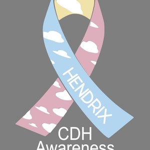 CDH Awareness Vinyl Decal - Etsy