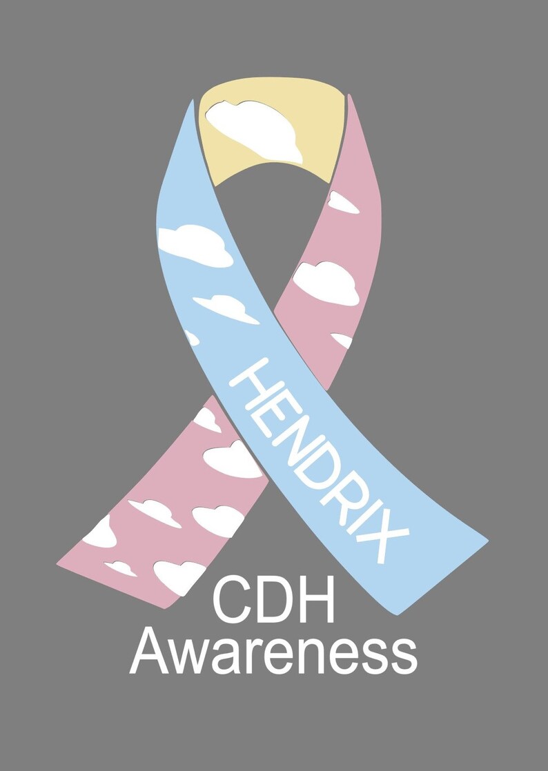 CDH Awareness Vinyl Decal - Etsy