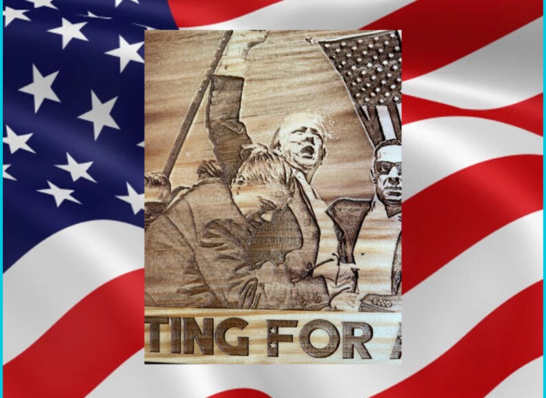 Donald Trump Laser Engraved Sign, Custom Trump Sign, Wall Hanging - Etsy