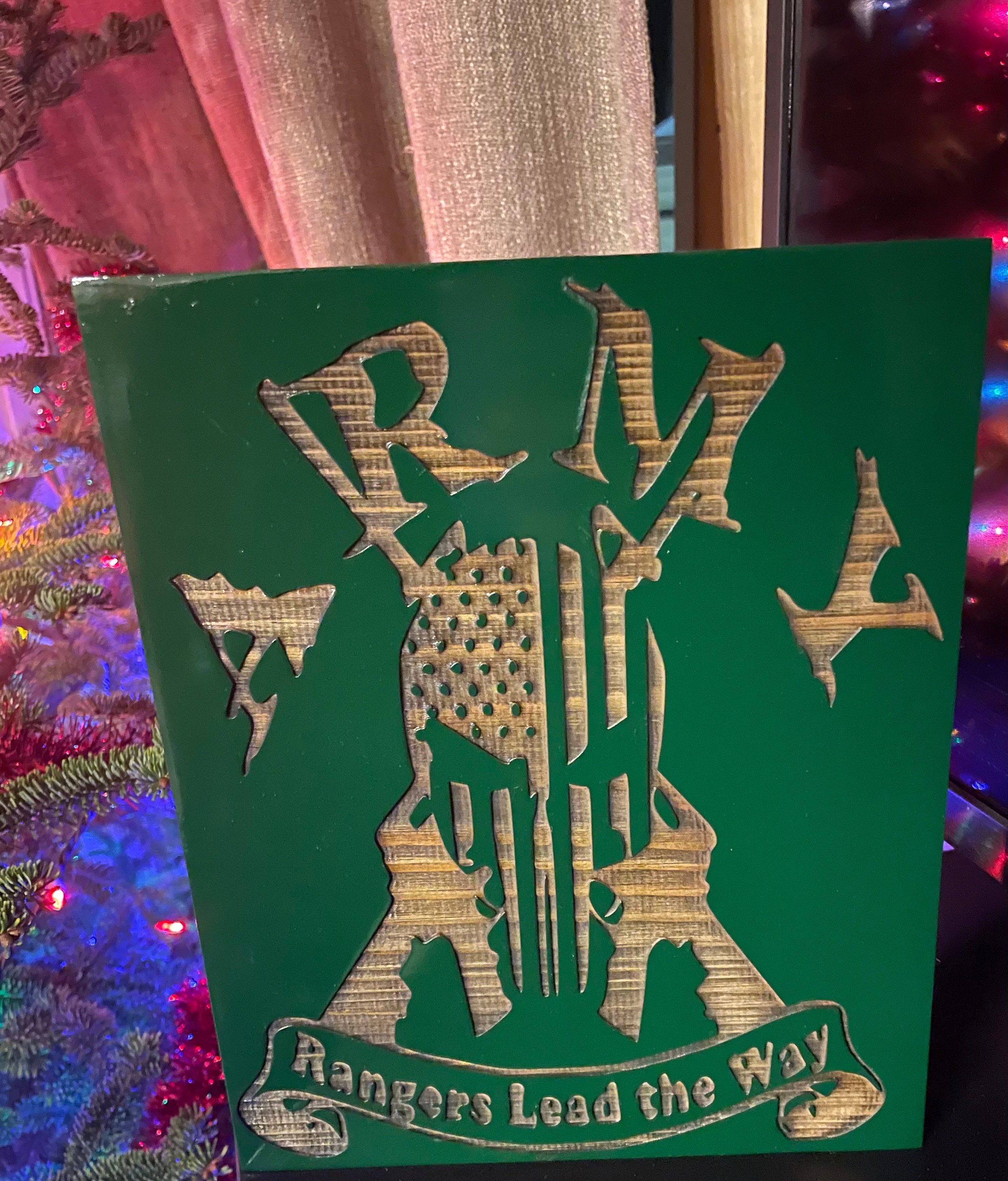 US Army Ranger Sign, Laser Engraved Sign - Etsy