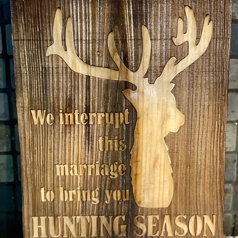 Funny Hunting Signs - Etsy