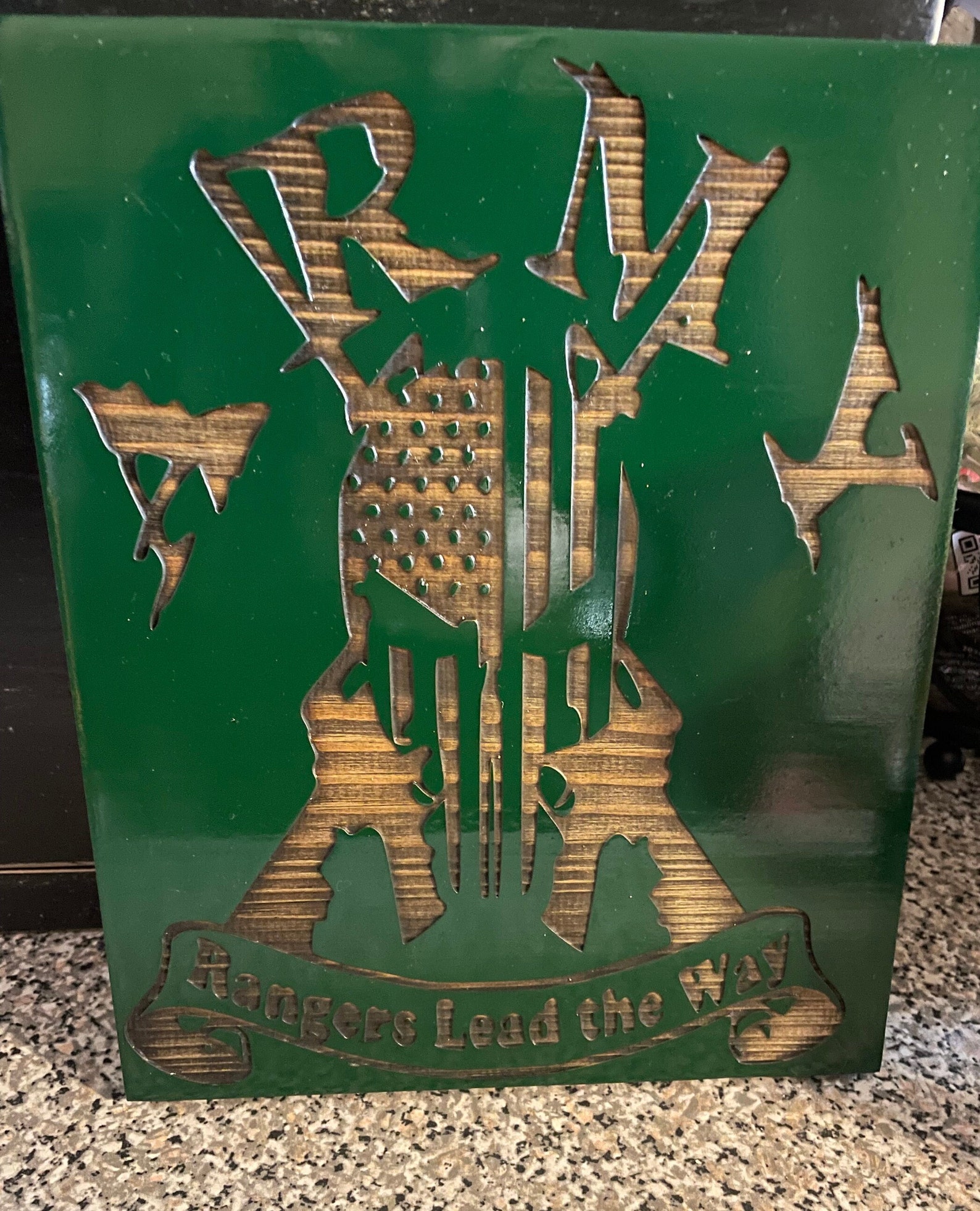 US Army Ranger Sign, Laser Engraved Sign - Etsy