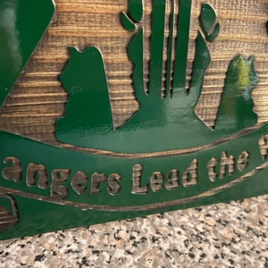 US Army Ranger Sign, Laser Engraved Sign - Etsy
