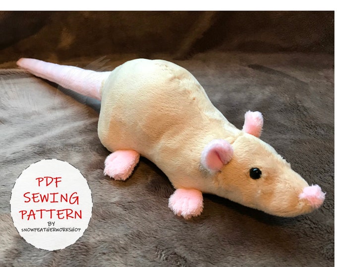 Rat, Sew Your Own, Ebook With 58 Pages , Pattern Includet - Etsy