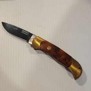 Vintage Boker Lock Blade Folded Knife 2002TH - Etsy