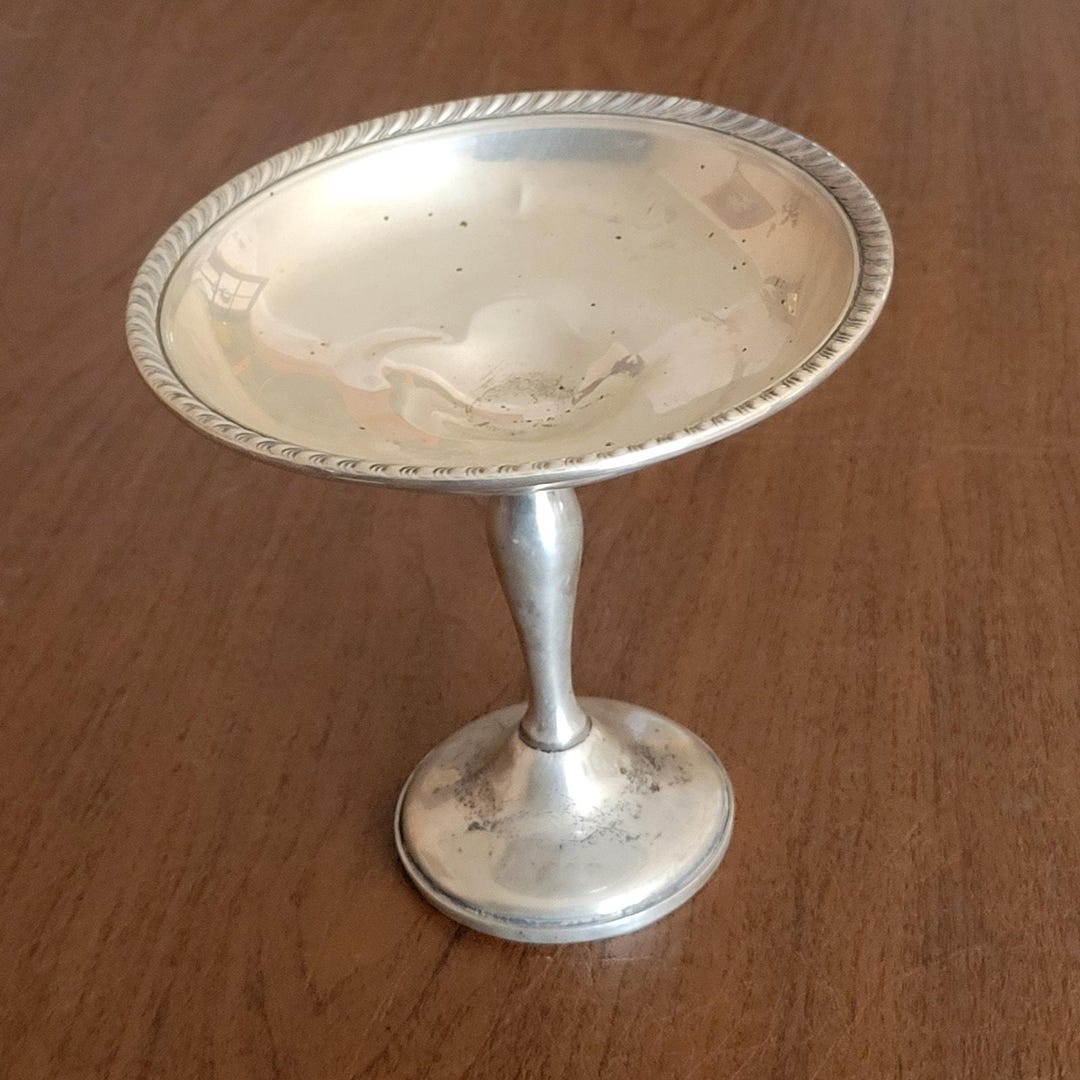 Vintage English Gadroon by Gorham Sterling Silver Compote #1101 5 7/8" Tall - Etsy