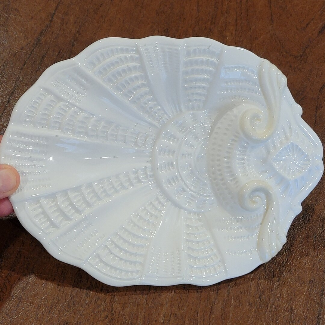 Vintage Lenox BUTLER'S PANTRY Shell Spoon Rest Dish - Etsy