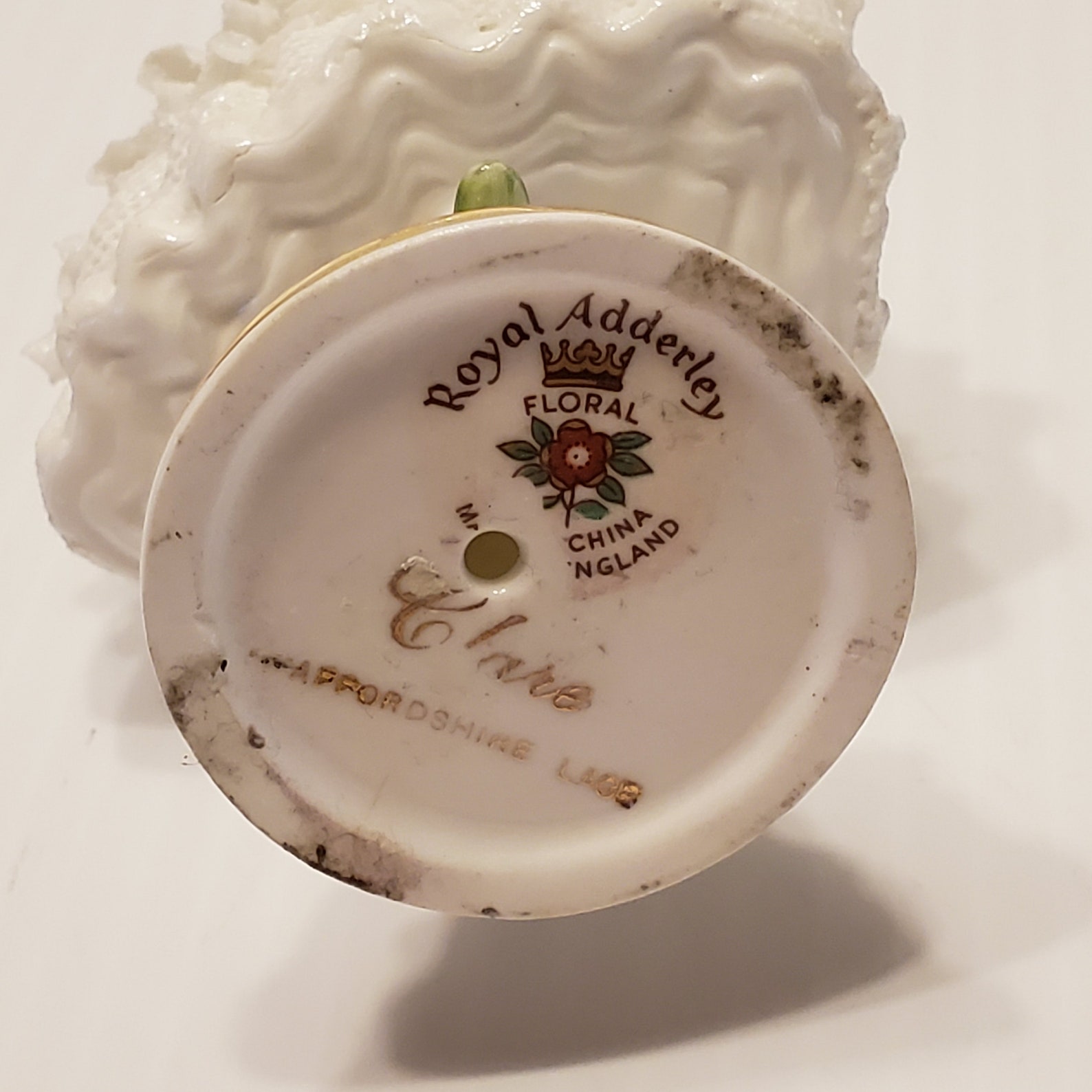 Rare Royal Adderley Staffordshire Floral Bone China Lace Porcelain Lady ...