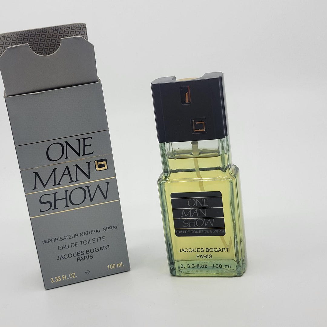 Jacques Bogart One Man Show Cologne for Men Eau De Toilette 3.4 Oz /100 ...