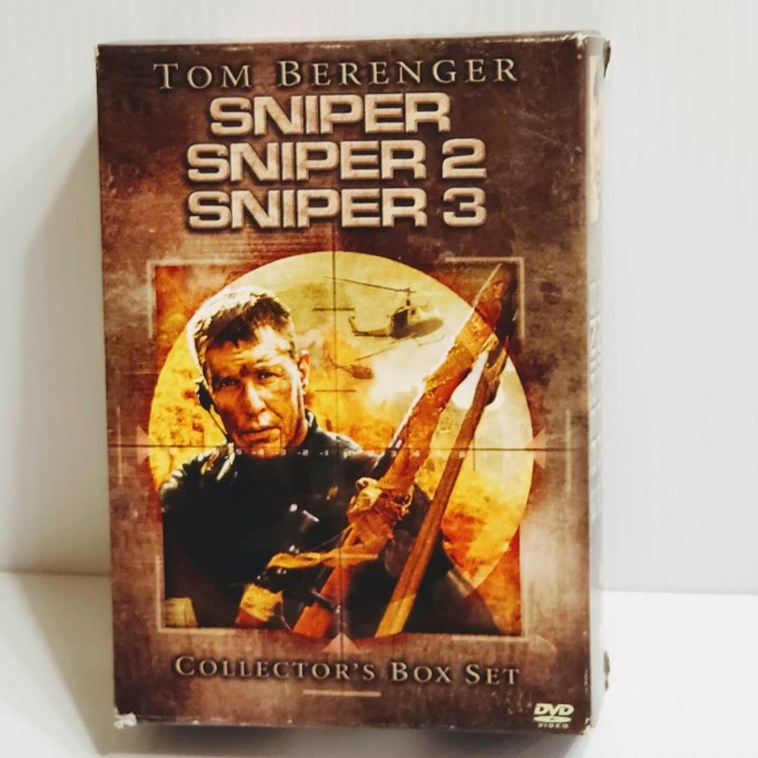 Sniper 3-pack (sniper, Sniper 2 and Sniper 3) (DVD, 2004, 3-disc Set). - Etsy