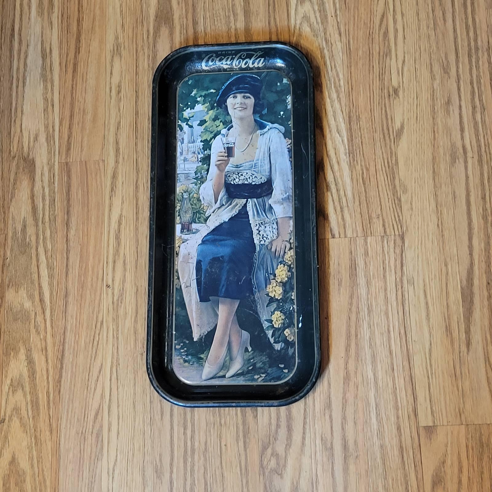 Vintage 1973 COCA COLA Rectangle Tin Serving Tray Retro Style - Etsy