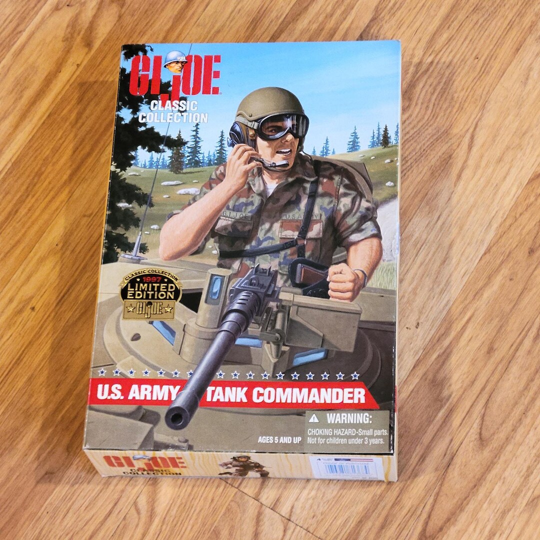Vintage 1996 Hasbro GI Joe Classic Collection US Army Tank Commander ...