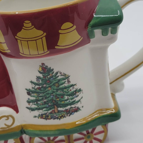Christmas Tree With Train and Village - Etsy
