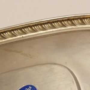 Kent Silversmith Serving Small Plate Tray 9” X 6” - Etsy