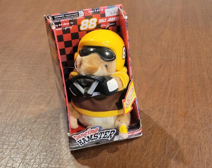 Vintage Gemmy Sugar Ray Clay Dancing Hamster Singing Toy, Original Tag ...