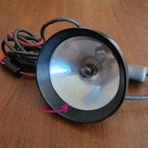 Vintage Master-light Carpenter Mfg Co Boston 45 Mass Spot Light Type PG ...