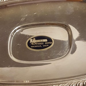 Kent Silversmith Serving Small Plate Tray 9” X 6” - Etsy