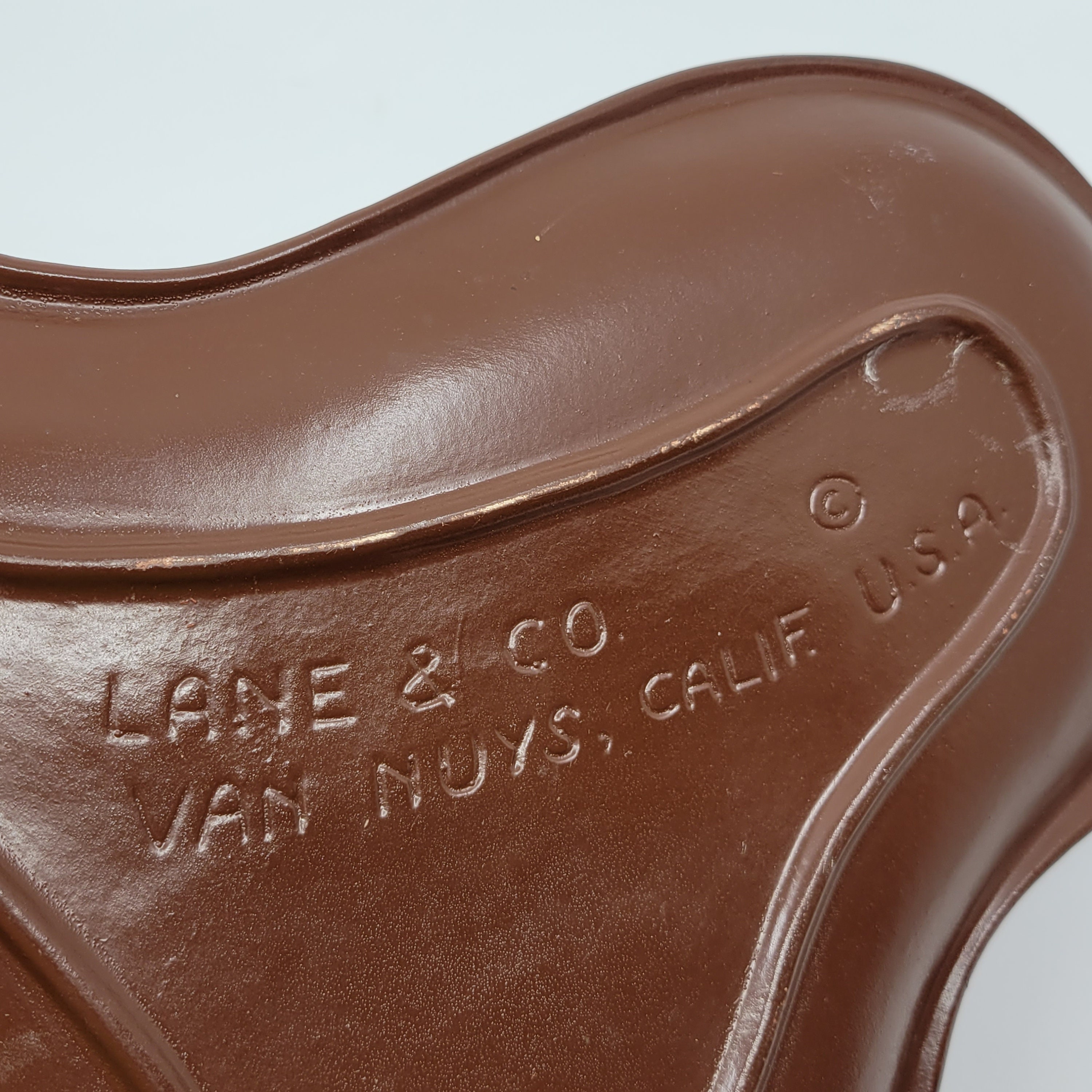 Lane & Co. Van Nuys Calif Pottery Coins Aschenbecher. Braun | Etsy