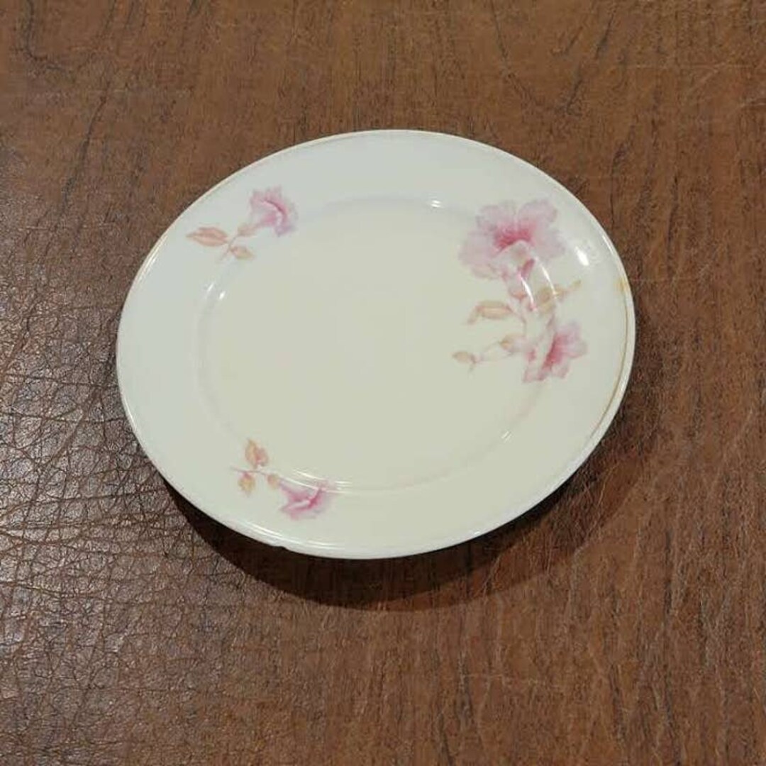Vintage Furstenberg Germany Porcelain Saucer Pink Flower 01537 - Etsy