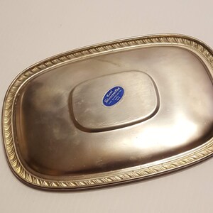 Kent Silversmith Serving Small Plate Tray 9” X 6” - Etsy